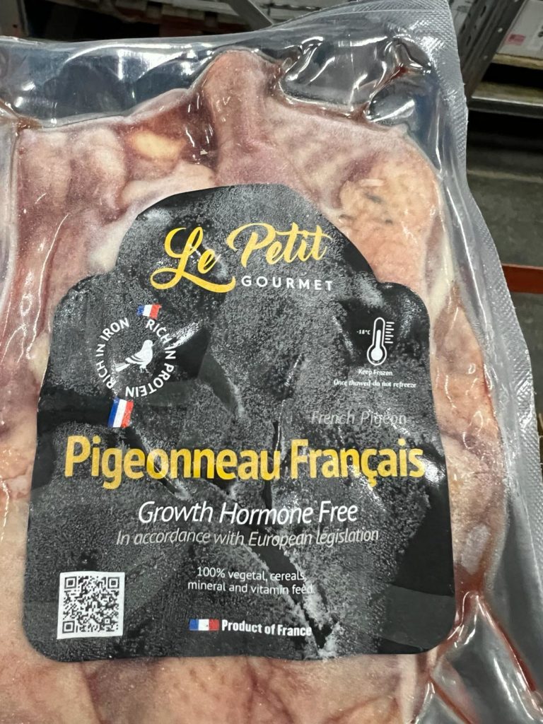Frozen Pigeon au sang Leg from France 500 g - Lou Lou Food Market